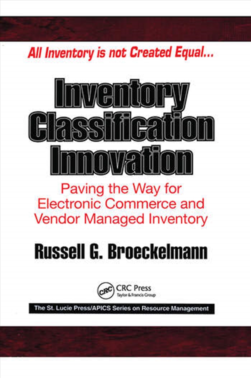 Buy Inventory Classification Innovation Online | Sanity