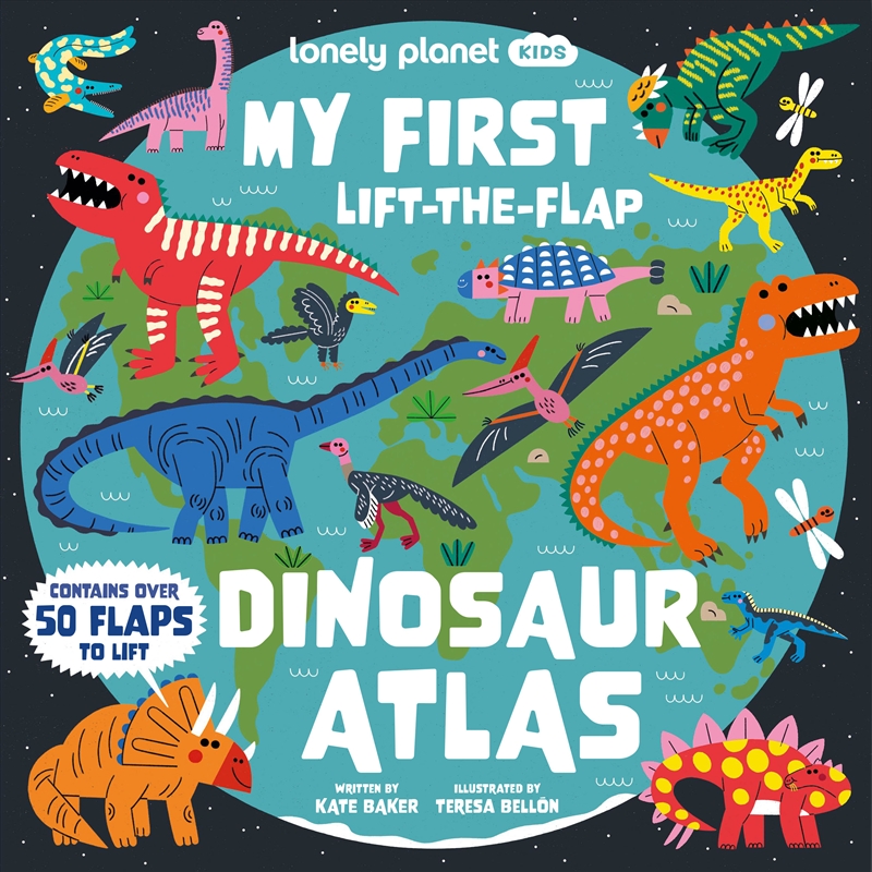 Buy Lonely Planet Kids My First Lift-the-Flap Dinosaur Atlas Online ...