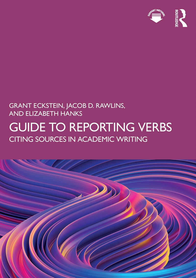 Buy Guide To Reporting Verbs Citing Sources In Academic Writing Online ...