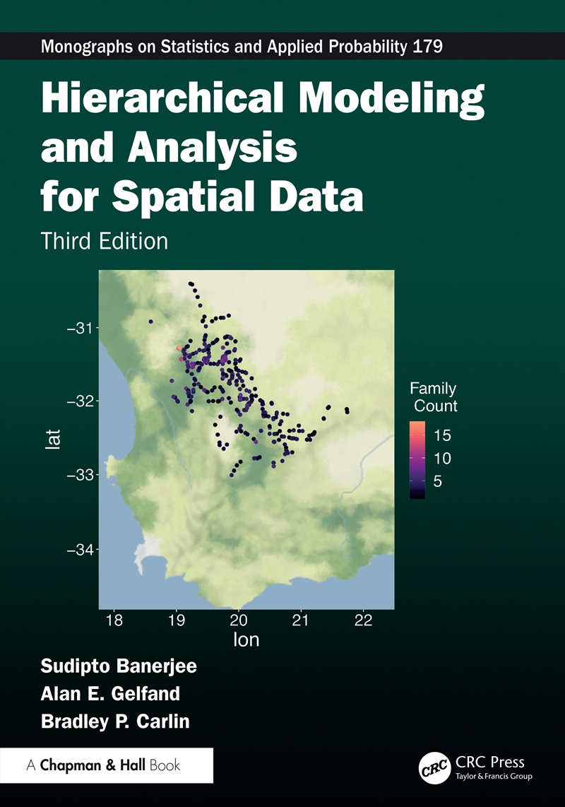 Buy Hierarchical Modeling And Analysis For Spatial Data Online | Sanity
