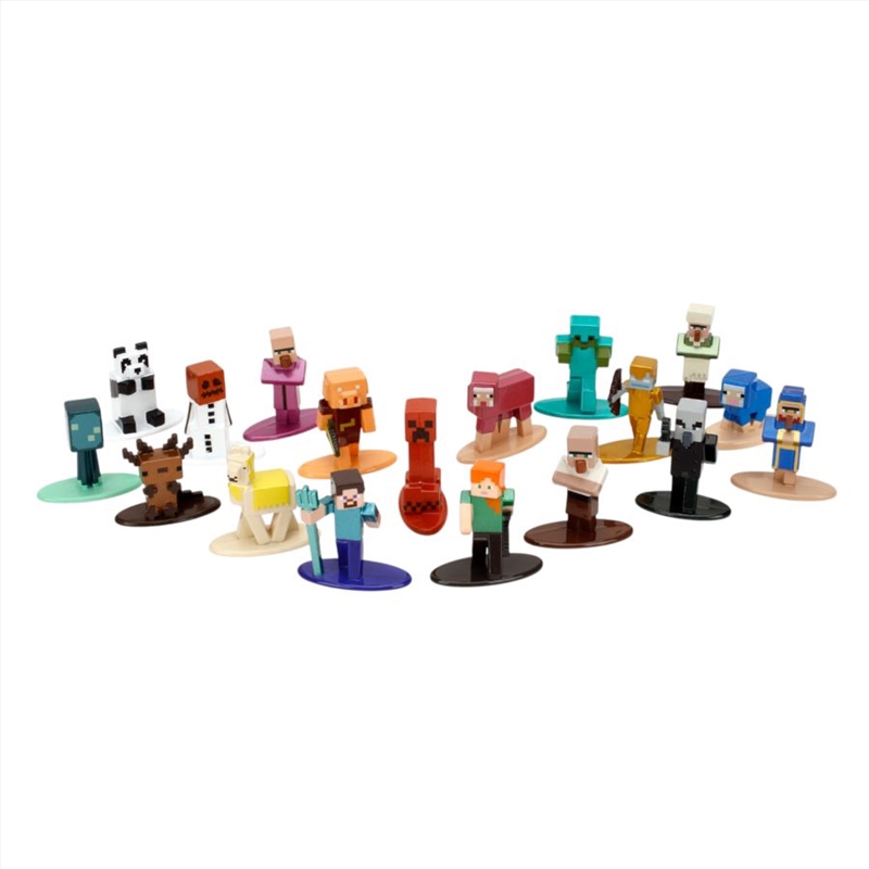 Minecraft - Nano MetalFig 18-Pack (Wave 13) | Sanity