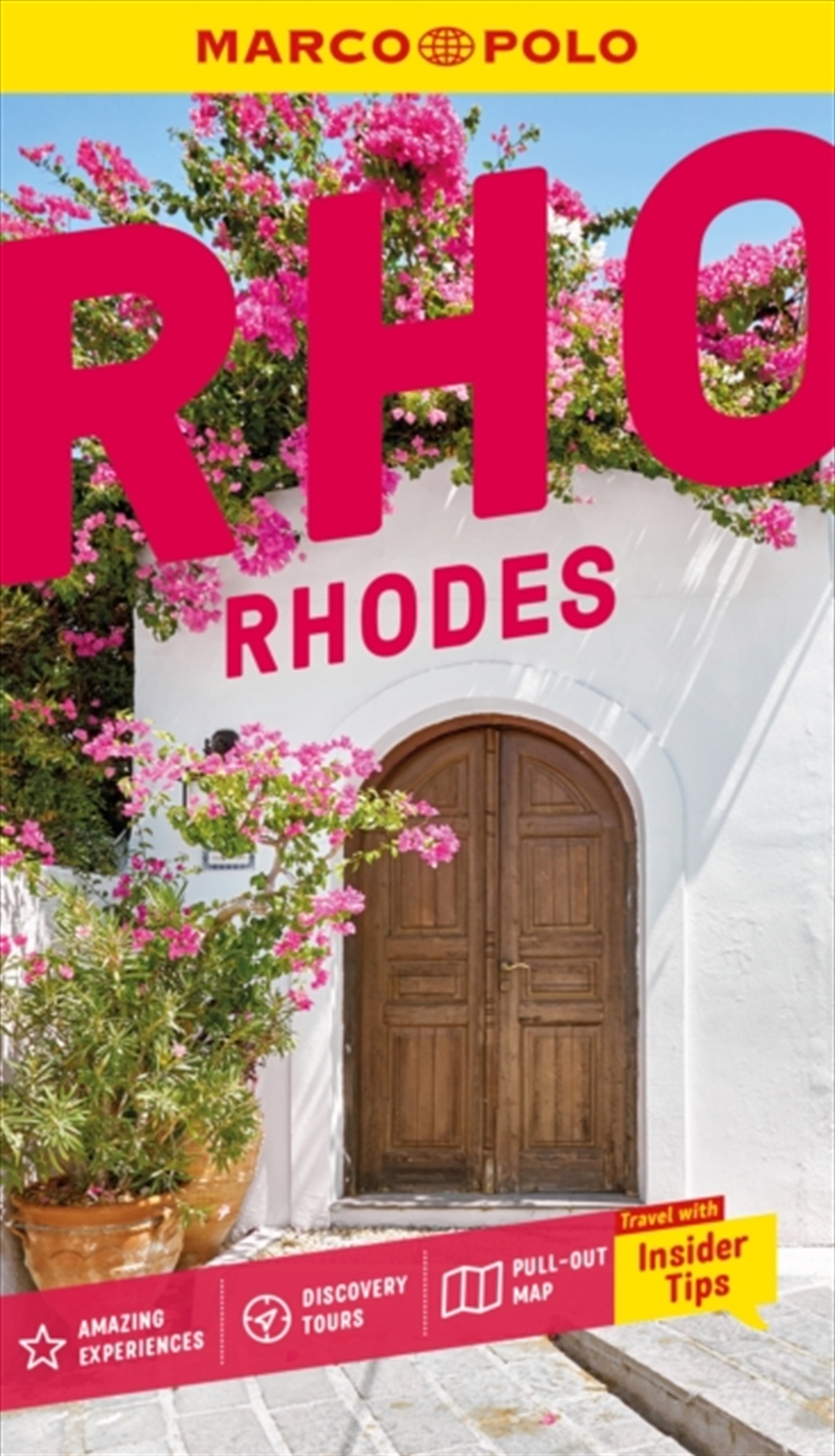 Buy Rhodes Marco Polo Pocket Travel Guide - With Pull Out Map Online ...