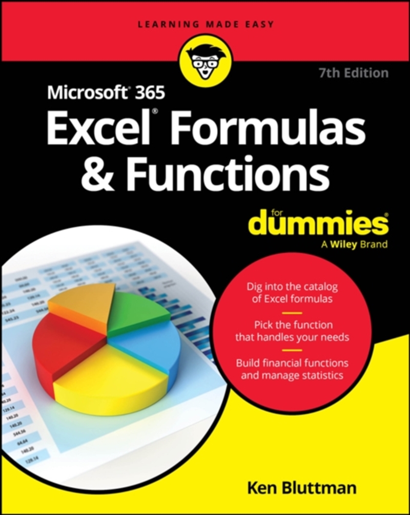 Buy Microsoft 365 Excel Formulas & Functions For Dummies Online | Sanity
