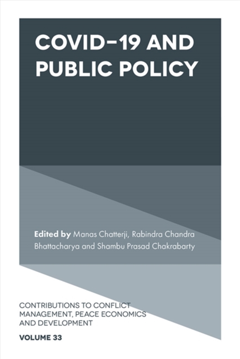 Buy Covid-19 And Public Policy Online | Sanity