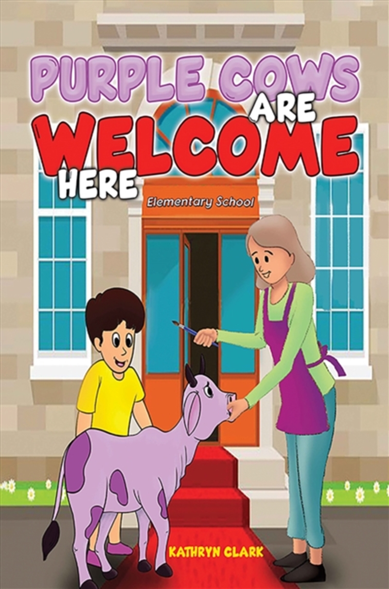 Buy Purple Cows Are Welcome Here Online | Sanity