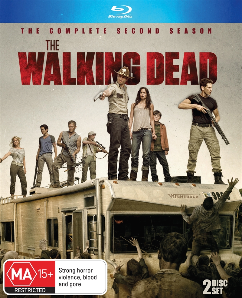 Buy Walking Dead; S2 (EXCLUSIVE COVER ART) BLU-RAY Online | Sanity