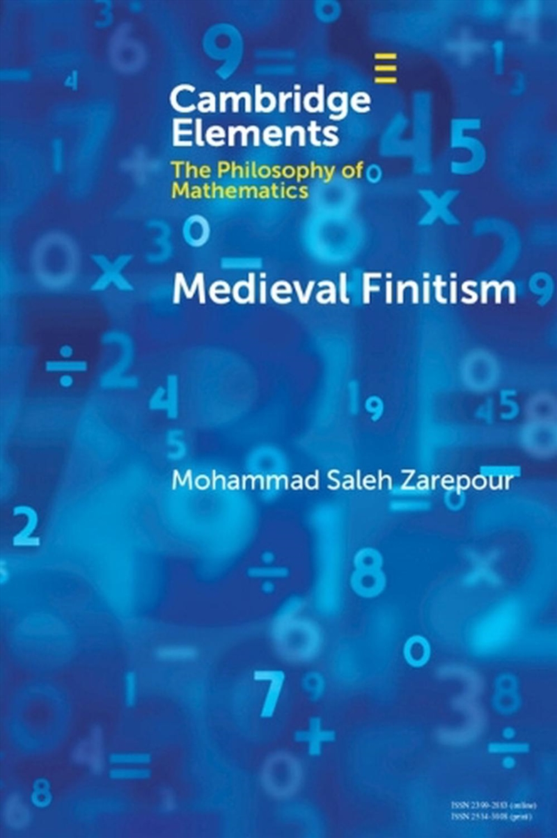 Buy Medieval Finitism Online | Sanity