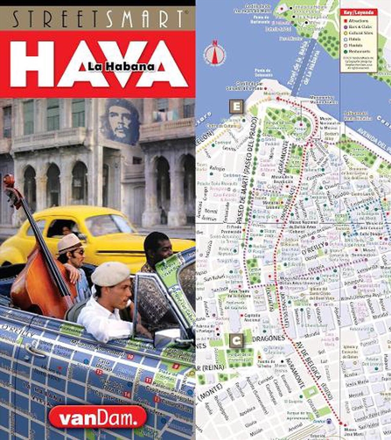Buy Streetsmart Havana Map by Vandam : City Street Map of Havana Online ...