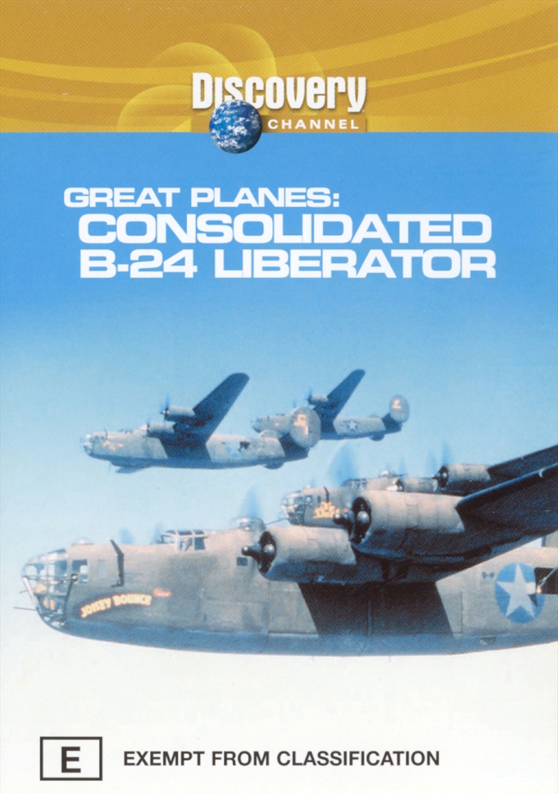 Buy Great Planes: Consolidated B-24 Liberator DVD Online | Sanity
