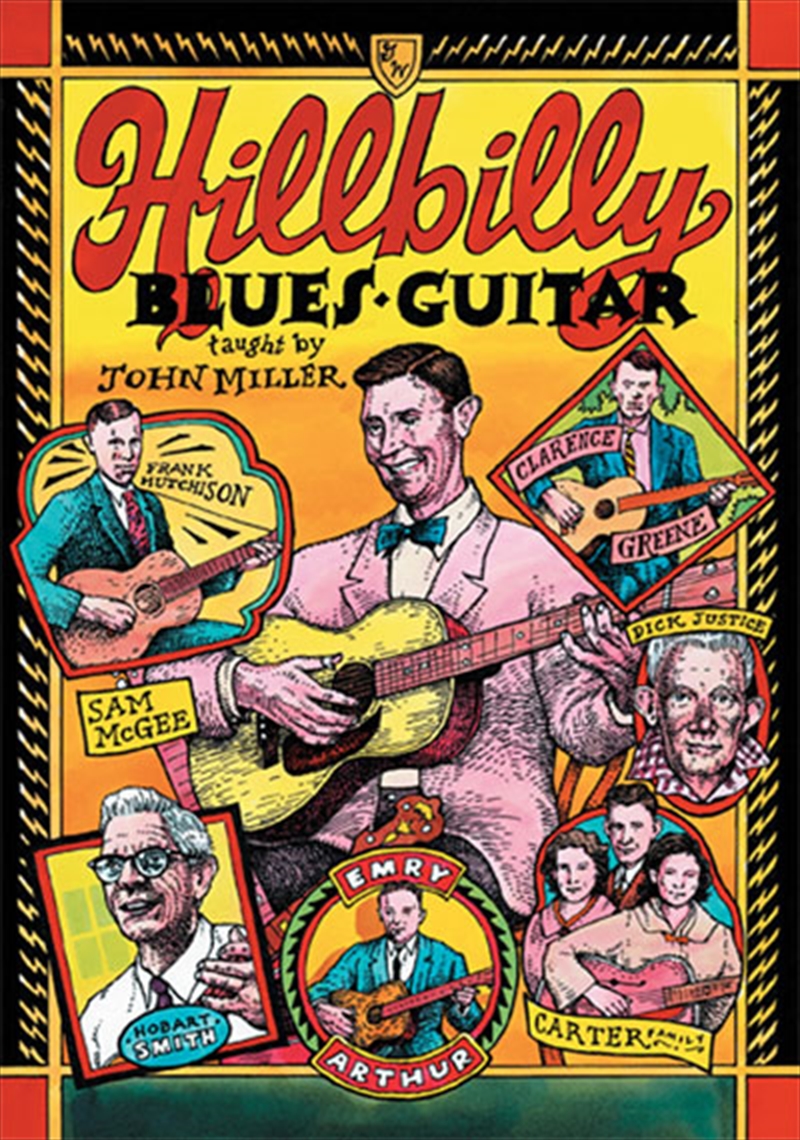 Hillbilly Blues Guitar Taught By John Miller Visual, DVD | Sanity