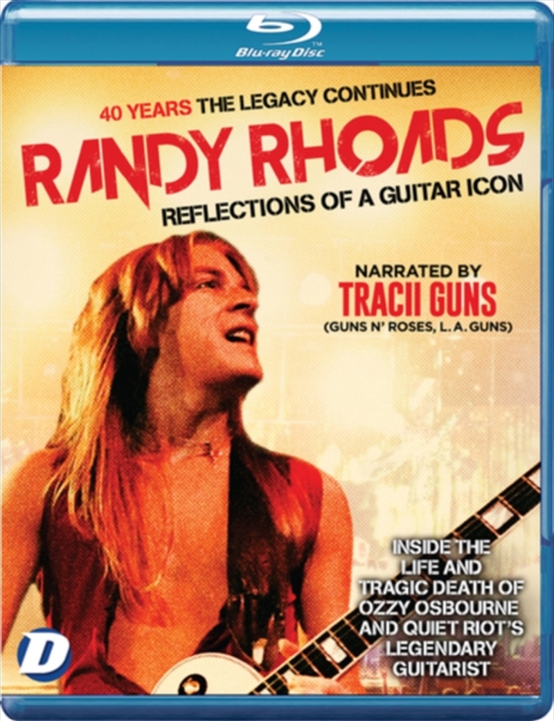 Buy Randy Rhoads - Reflections of a Guitar Icon BLU-RAY Online | Sanity