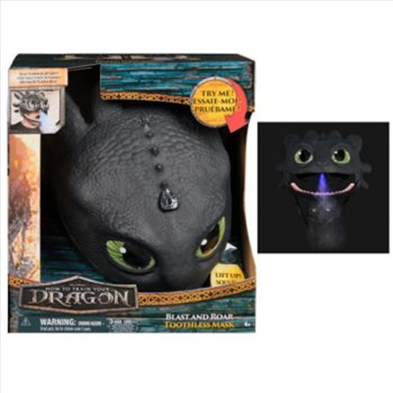 Buy Dragon's Movie Plasma Blast Toothless Mask Online | Sanity