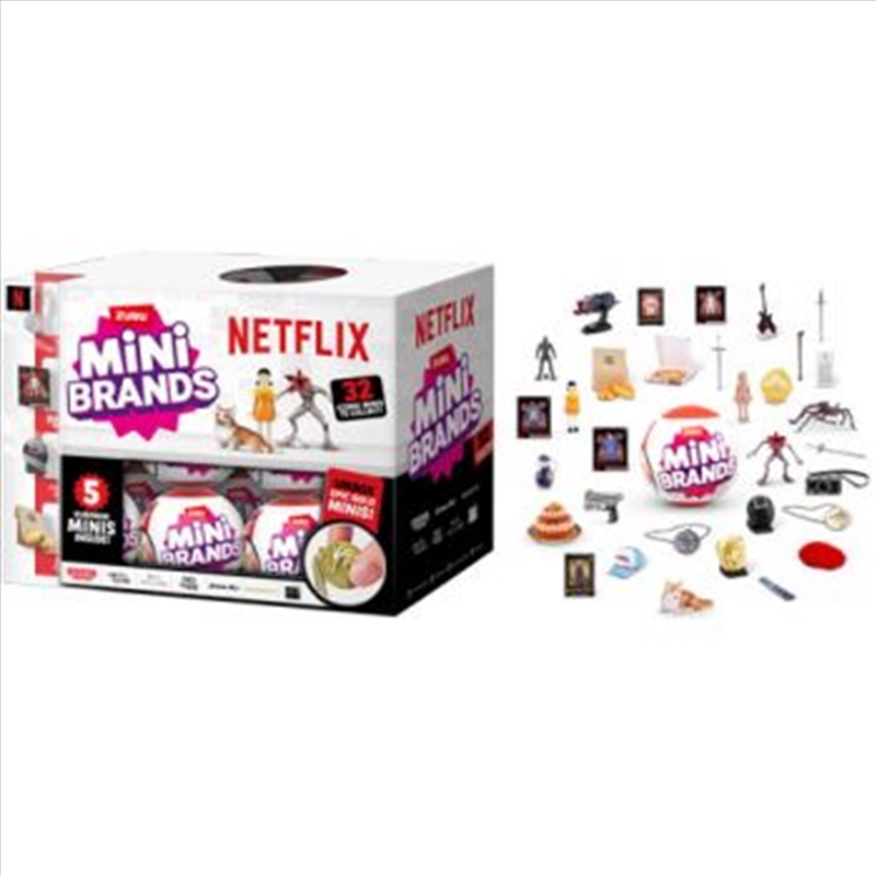 Buy ZURU Mini Brands - NETFLIX Series 1 (SENT AT RANDOM) Online | Sanity