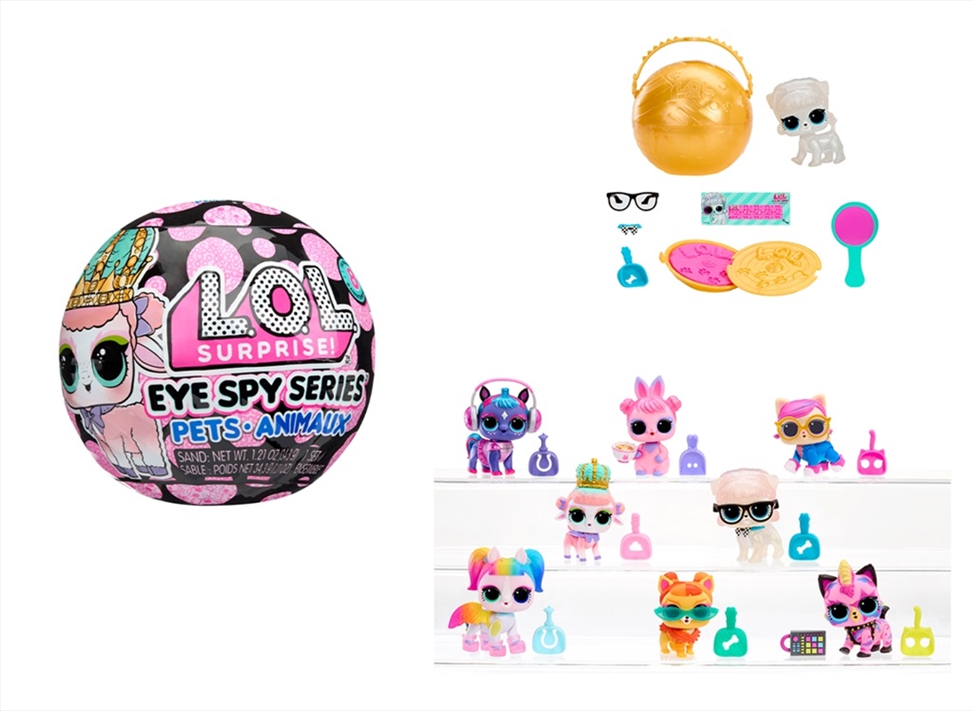 Buy L.O.L. Surprise Eye Spy Pets (SENT AT RANDOM) Online | Sanity