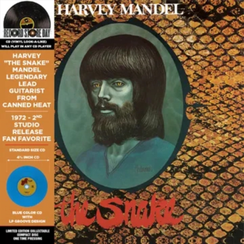 Harvey Mandel - THE SNAKE (VINYL REPLICA CD) (RSD 2025) | Sanity