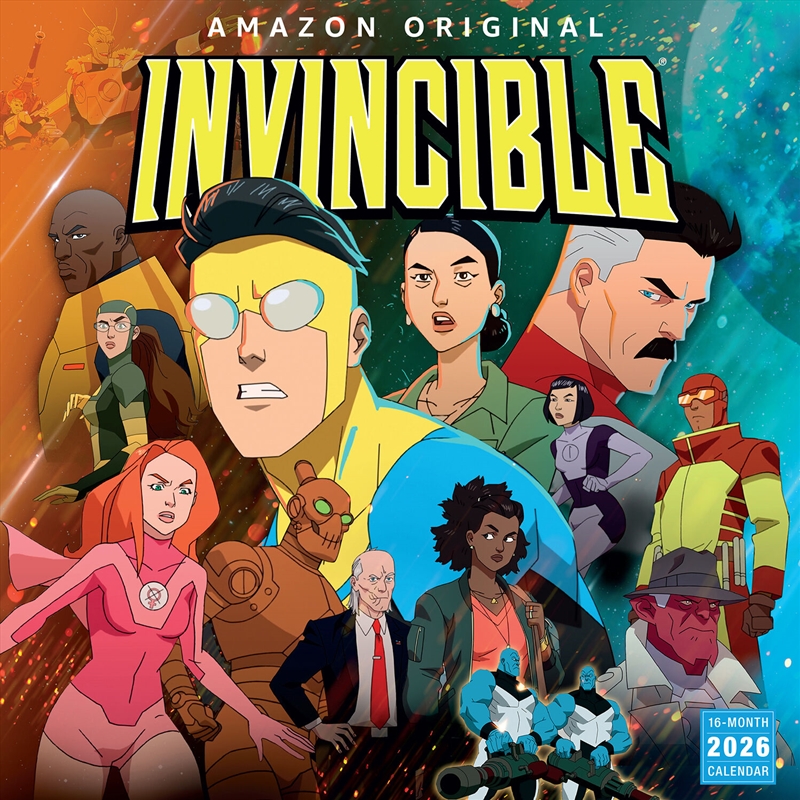 Buy Invincible 2026 Square Calendar Online | Sanity