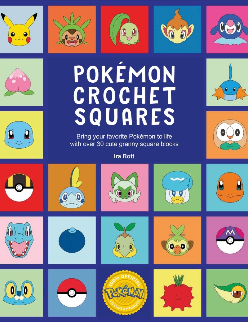 Buy Pokemon Crochet Squares: Bring Pikachu and friends to life with ...