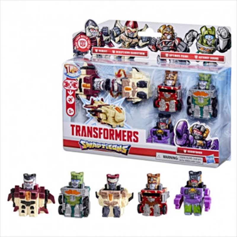 Buy Transformers Swapticons Desert Dunes Mission 5-Pack Online | Sanity