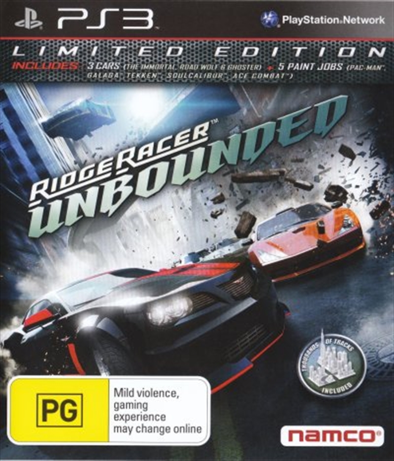 Buy Ridge Racer Unbounded (Limited Edition) Online | Sanity