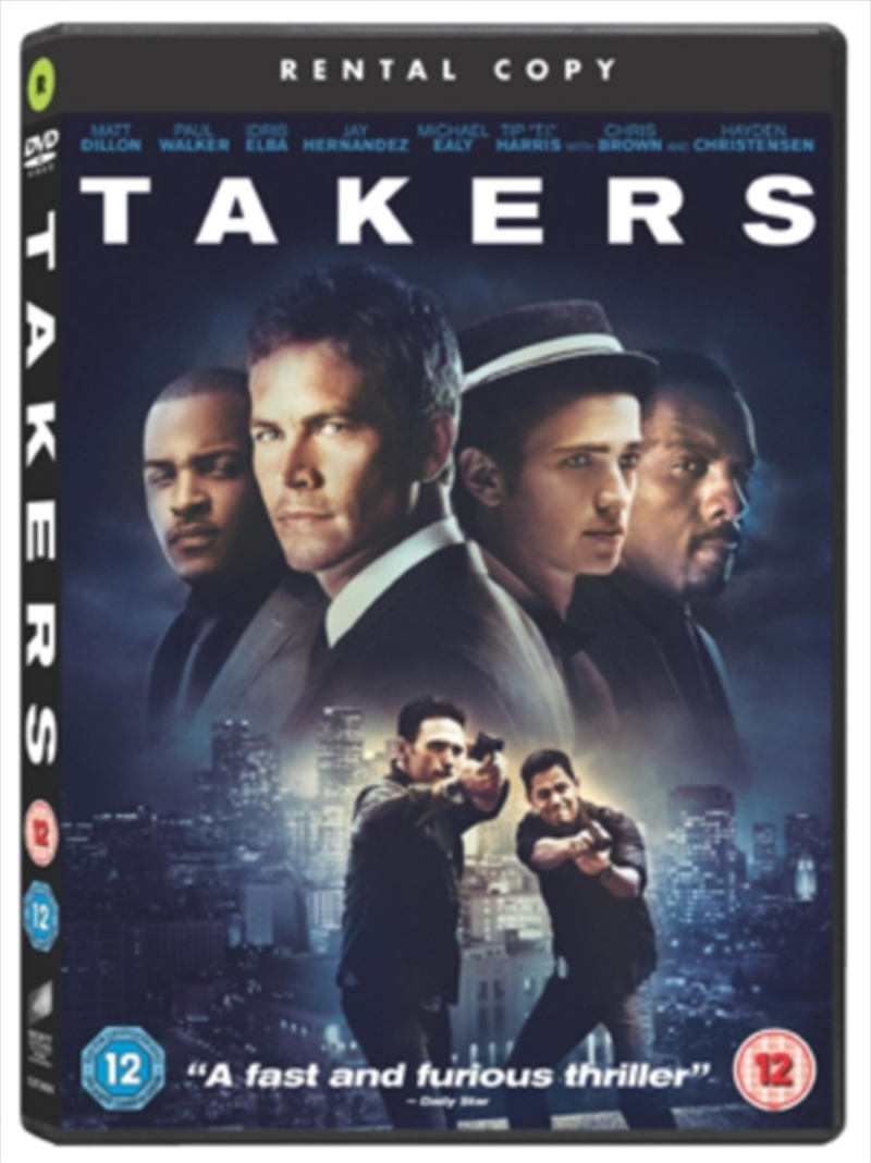 Buy Takers (REGION 2) DVD Online | Sanity