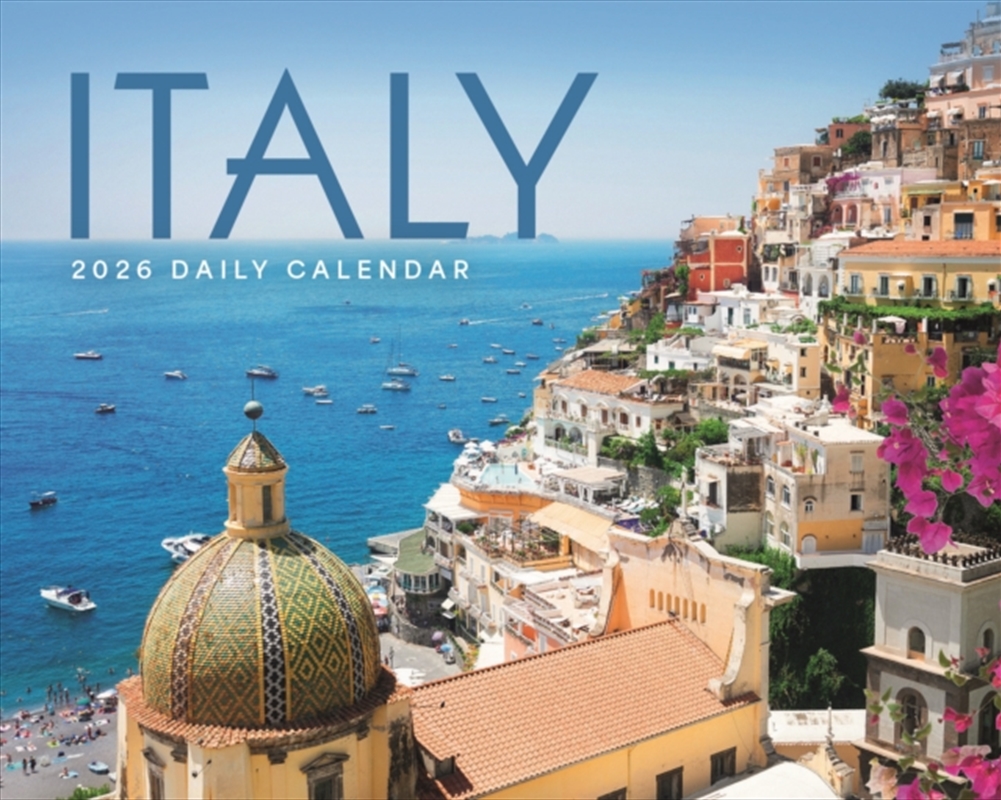 Italy Box Calendar 2026 | Sanity