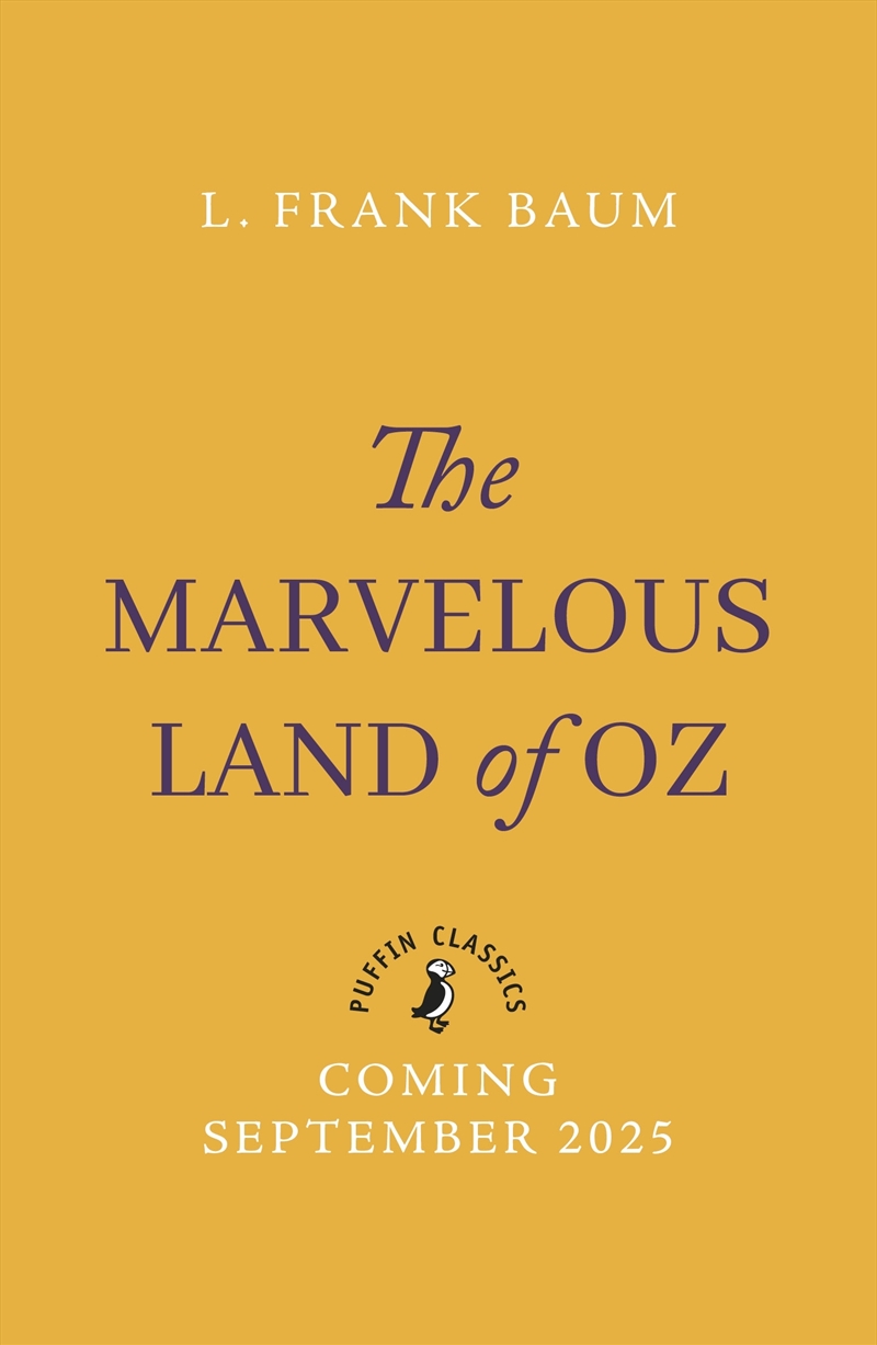 Buy The Marvellous Land of Oz Online | Sanity