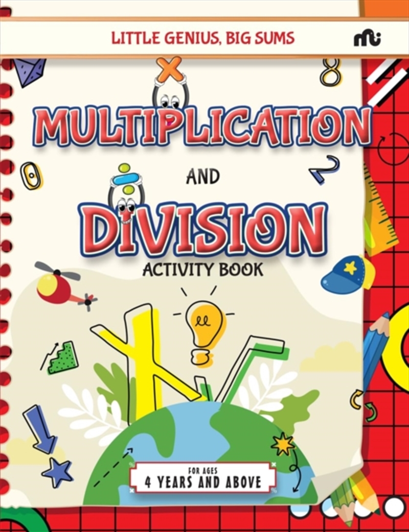 Buy Little Genius, Big Words : Multiplication and Division Activity ...