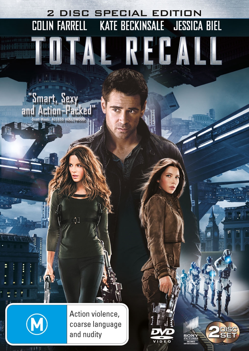 Buy Total Recall (2012): 2 Disc Sanity Exclusive Edition DVD Online ...