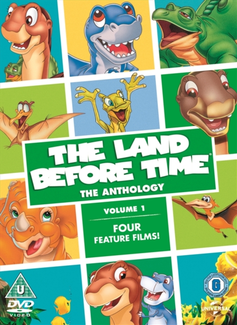 Buy The Land Before Time - The Anthology Films 1-4 (REGION 2) DVD ...
