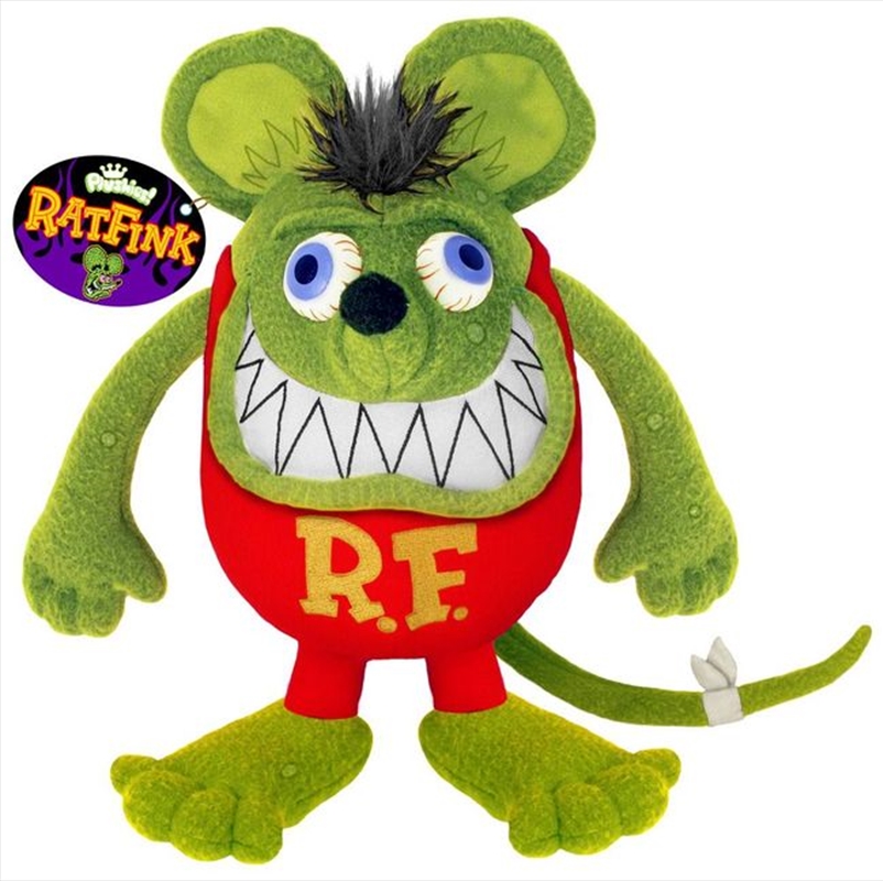 Rat Fink 12" Plush Figurines & Statues, Merchandise | Sanity