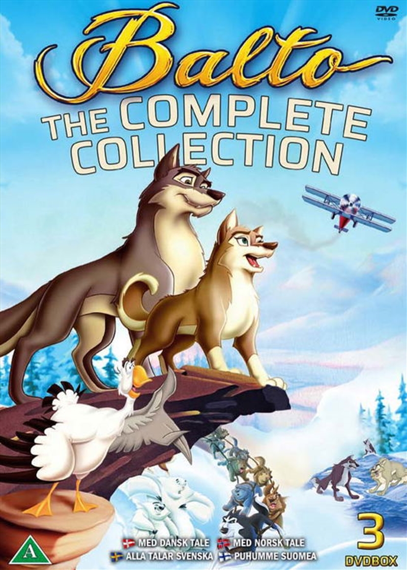 Buy Balto 1-3 Complete Movie Trilogy (REGION 2) DVD Online | Sanity