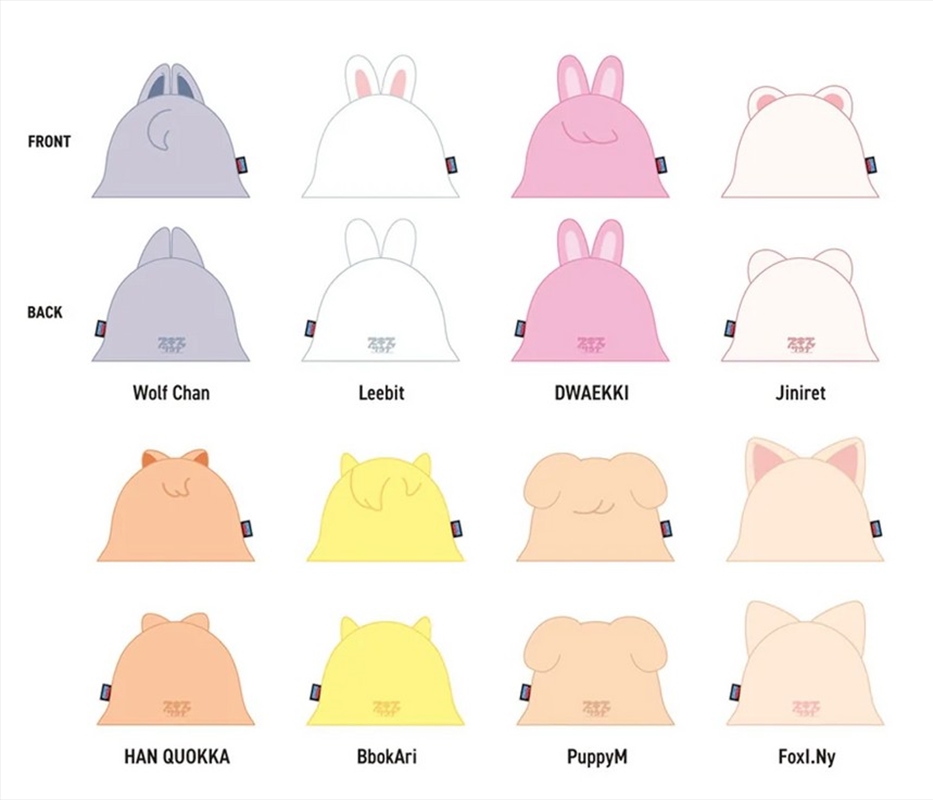 Stray Kids - 2025 Japan Pop-Up Store Official Md Sauna Hat - Wolf Chan ...