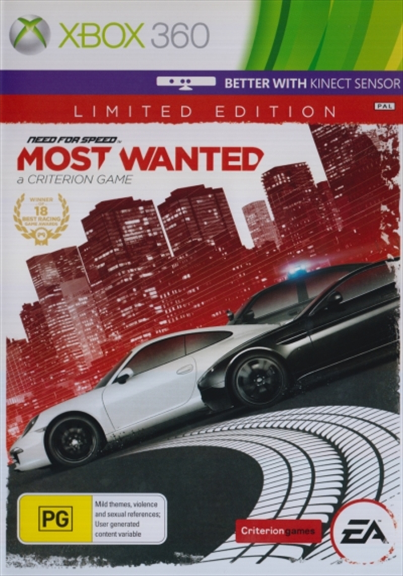 Buy Need for Speed Most Wanted Limited Edition Online | Sanity
