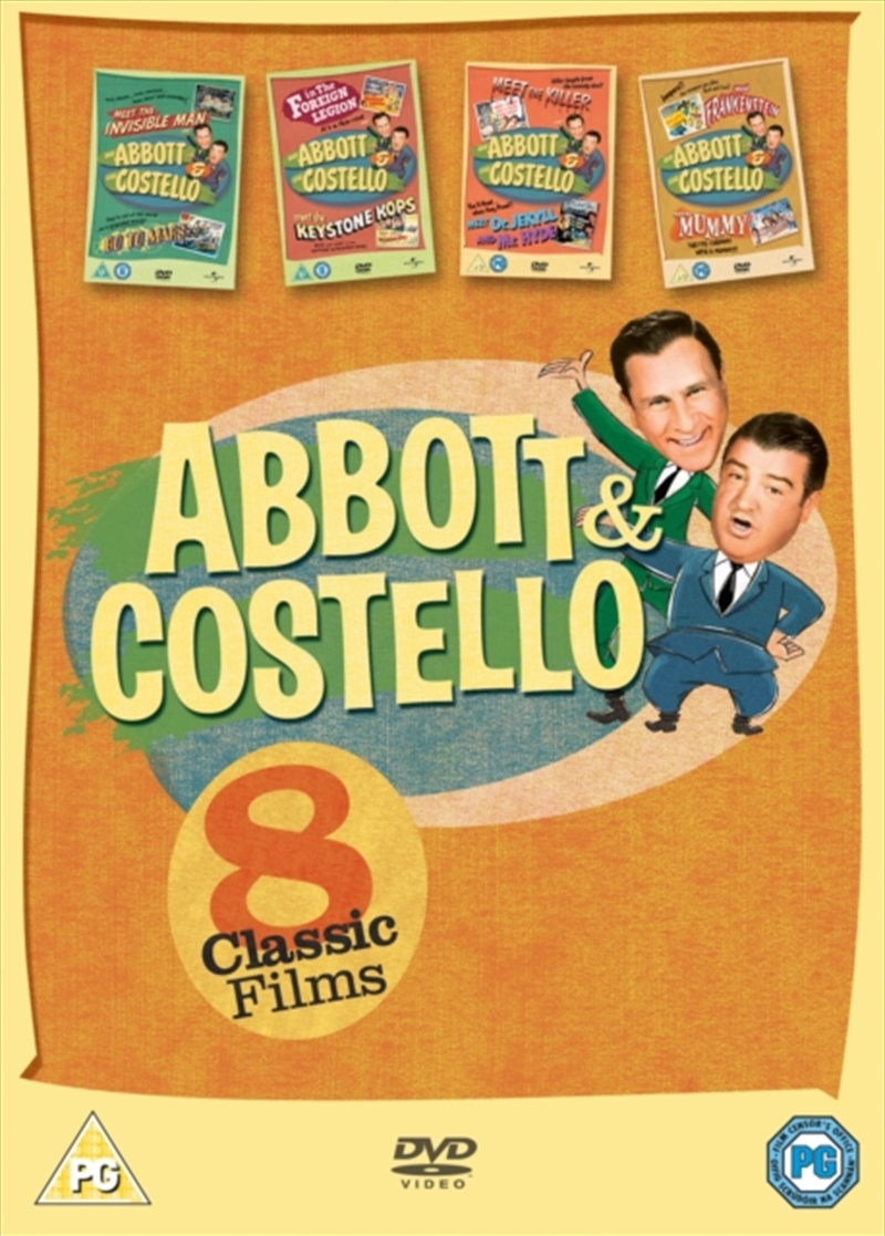 Buy Abbott And Costello Collection (REGION 2) DVD BOXSET Online | Sanity