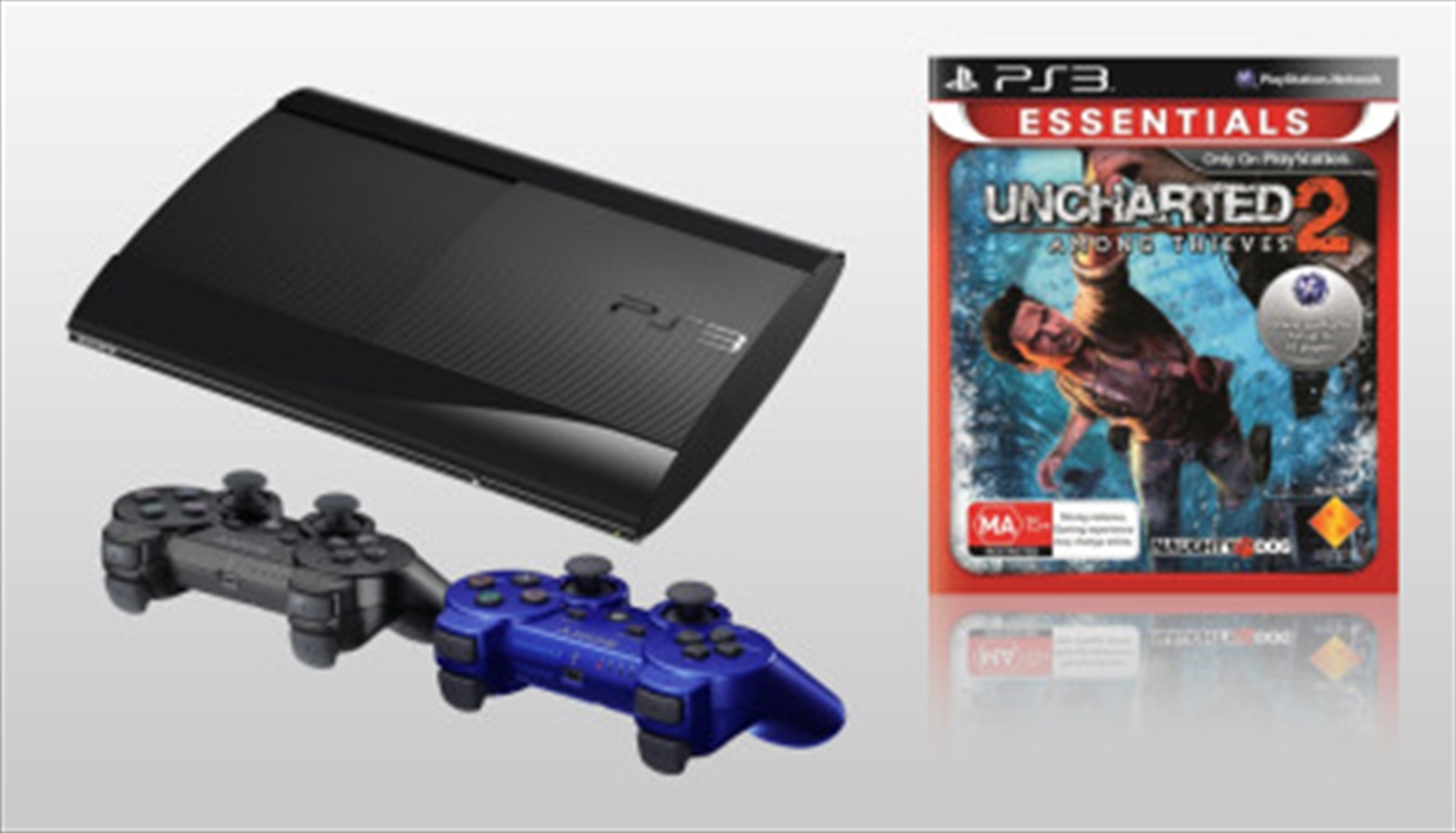Buy PlayStation 3 500GB Console with extra Dualshock Controller Blue ...