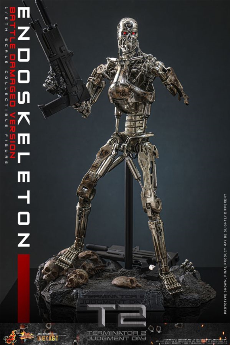 Buy Terminator 2: Judgment Day - Endoskeleton (Battle Damaged) 1:6 ...