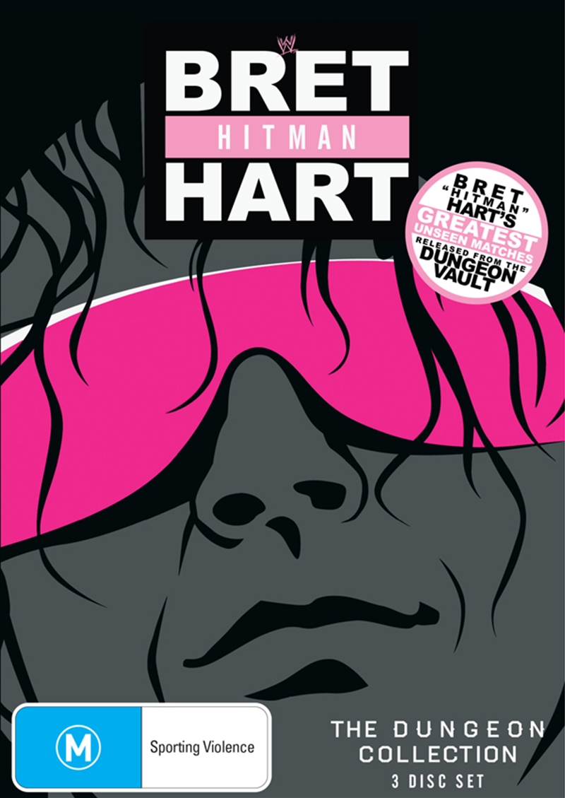 Buy WWE: Bret "Hit Man" Hart - The Dungeon Collection DVD Online | Sanity