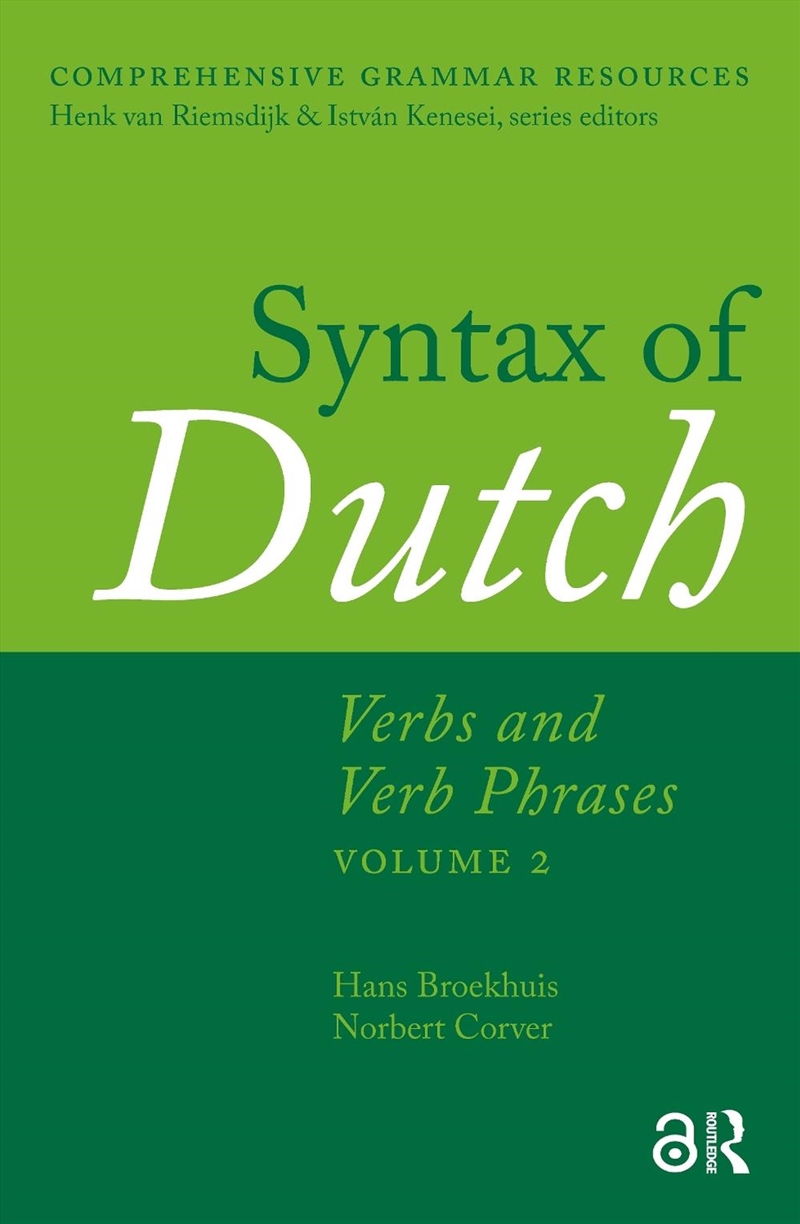 Buy Syntax Of Dutch : Verbs And Verb Phrases. Volume 2 Online | Sanity