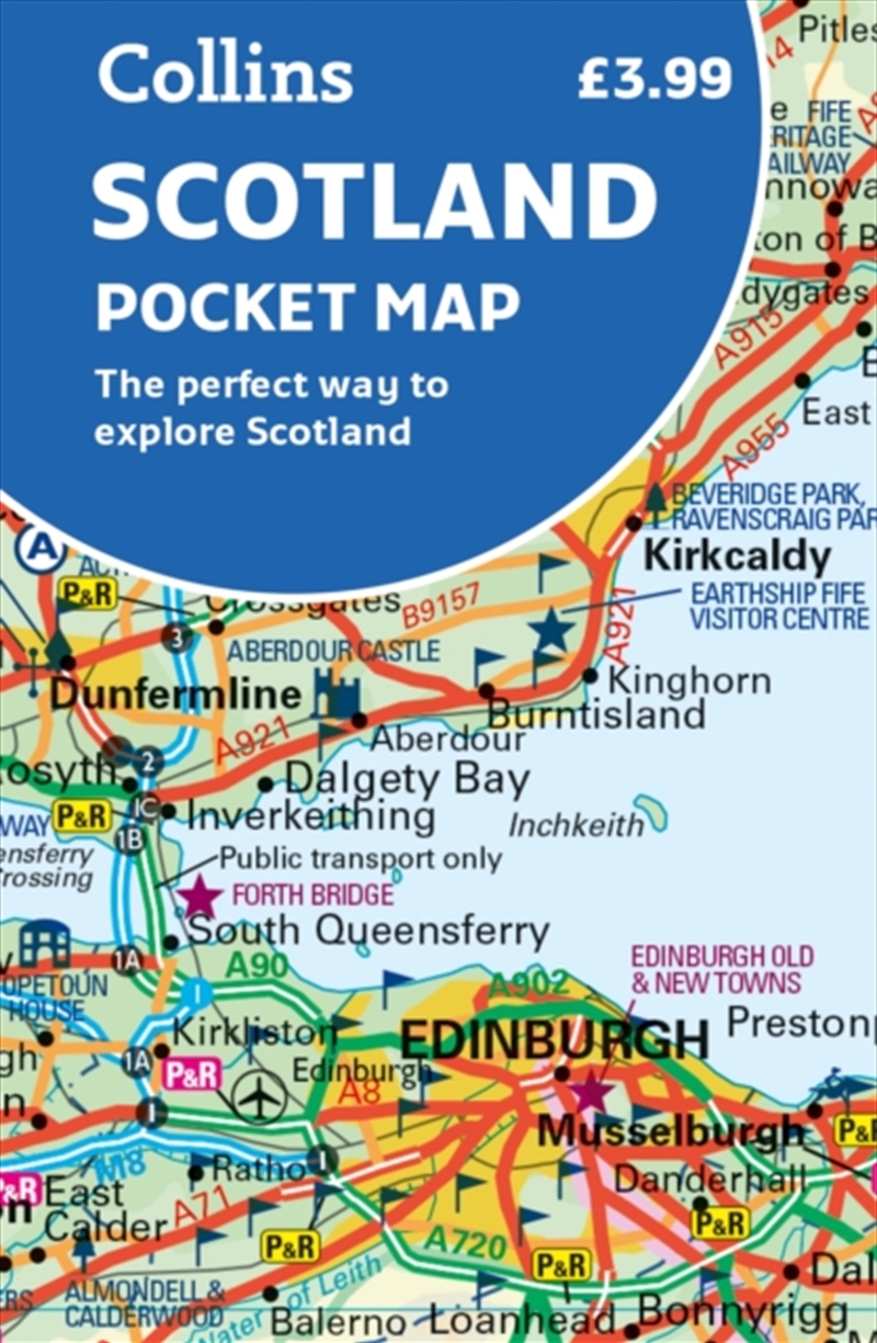 Collins Maps - Scotland Pocket Map : The Perfect Way To Explore ...