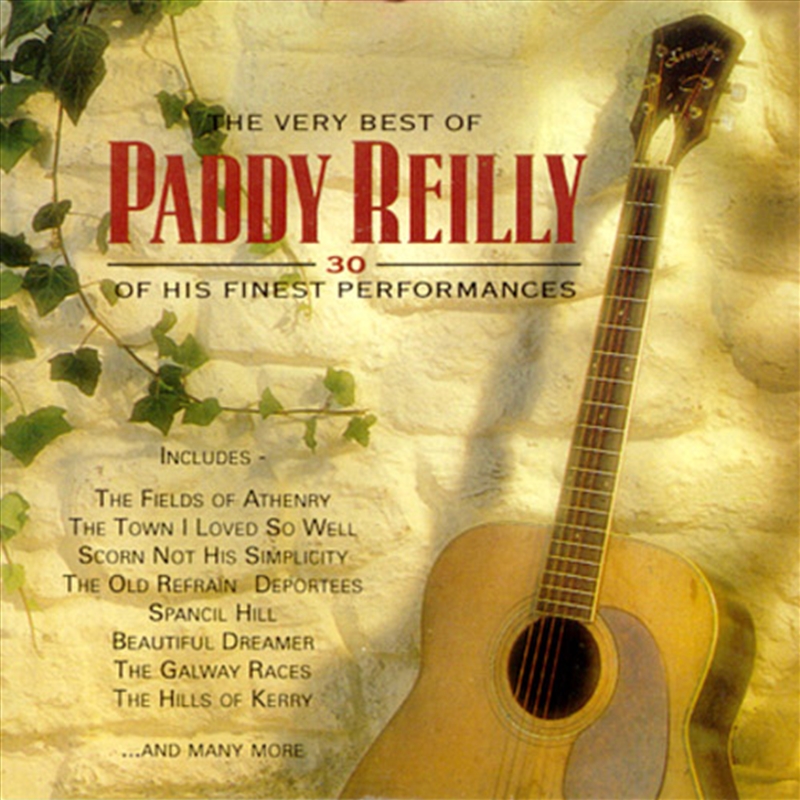 Buy Very Best Of Paddy Reilly: 30 Of His Finest Performances Online ...