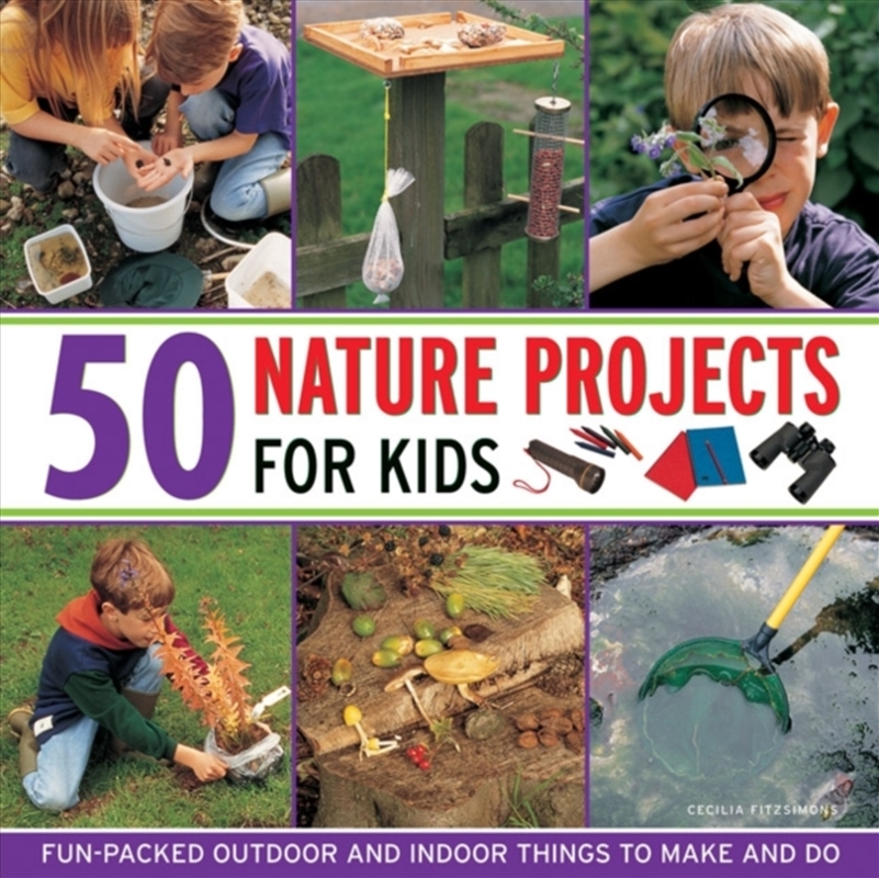Cecilia Fitzsimons - 50 Nature Projects For Kids - 9781843228523 | Sanity