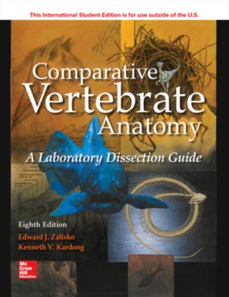 Buy Kenneth Kardong - Ise Comparative Vertebrate Anatomy: A Laboratory ...