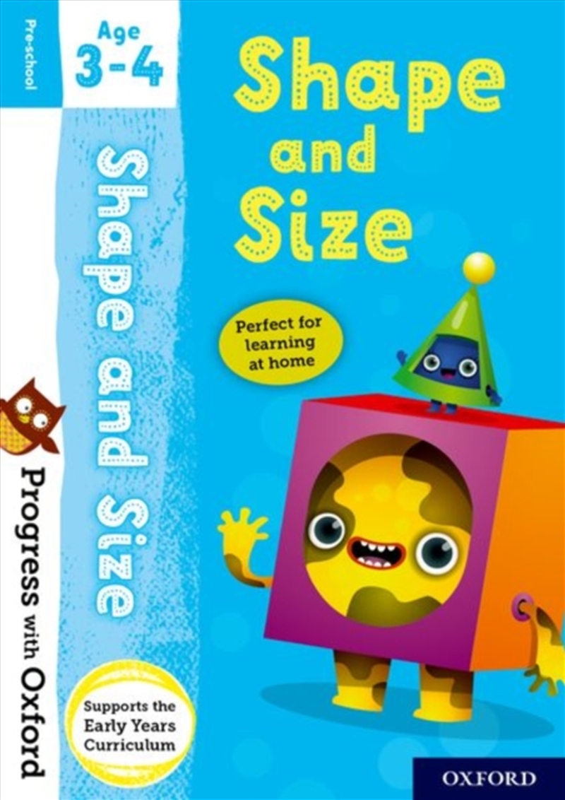 Buy Progress With Oxford: Shape And Size Age 3-4 Online | Sanity