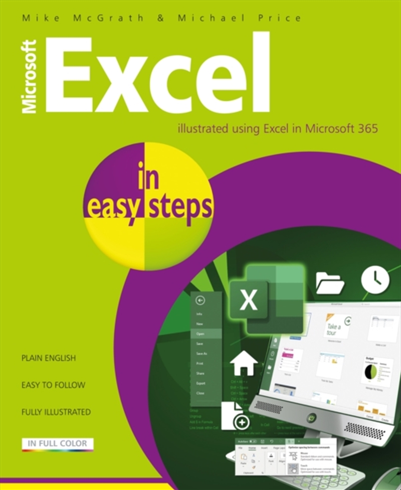 Mike Mcgrath - Microsoft Excel In Easy Steps : Illustrated Using Excel ...