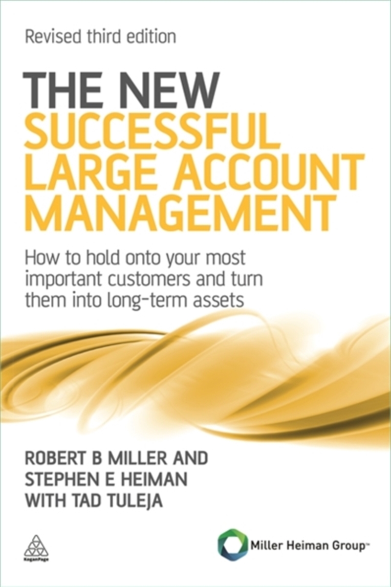 Buy The New Successful Large Account Management : How To Hold Onto Your ...