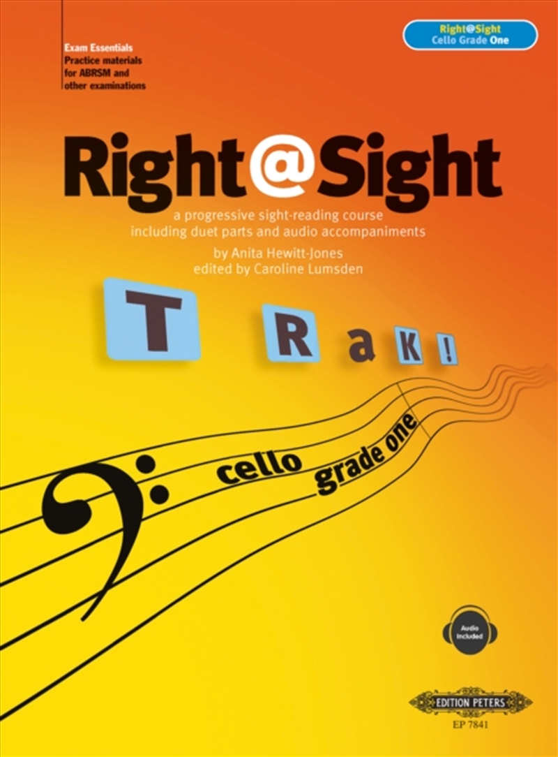 Caroline Lumsden - Right@Sight For Cello, Grade 1 (Includes Duet Parts ...