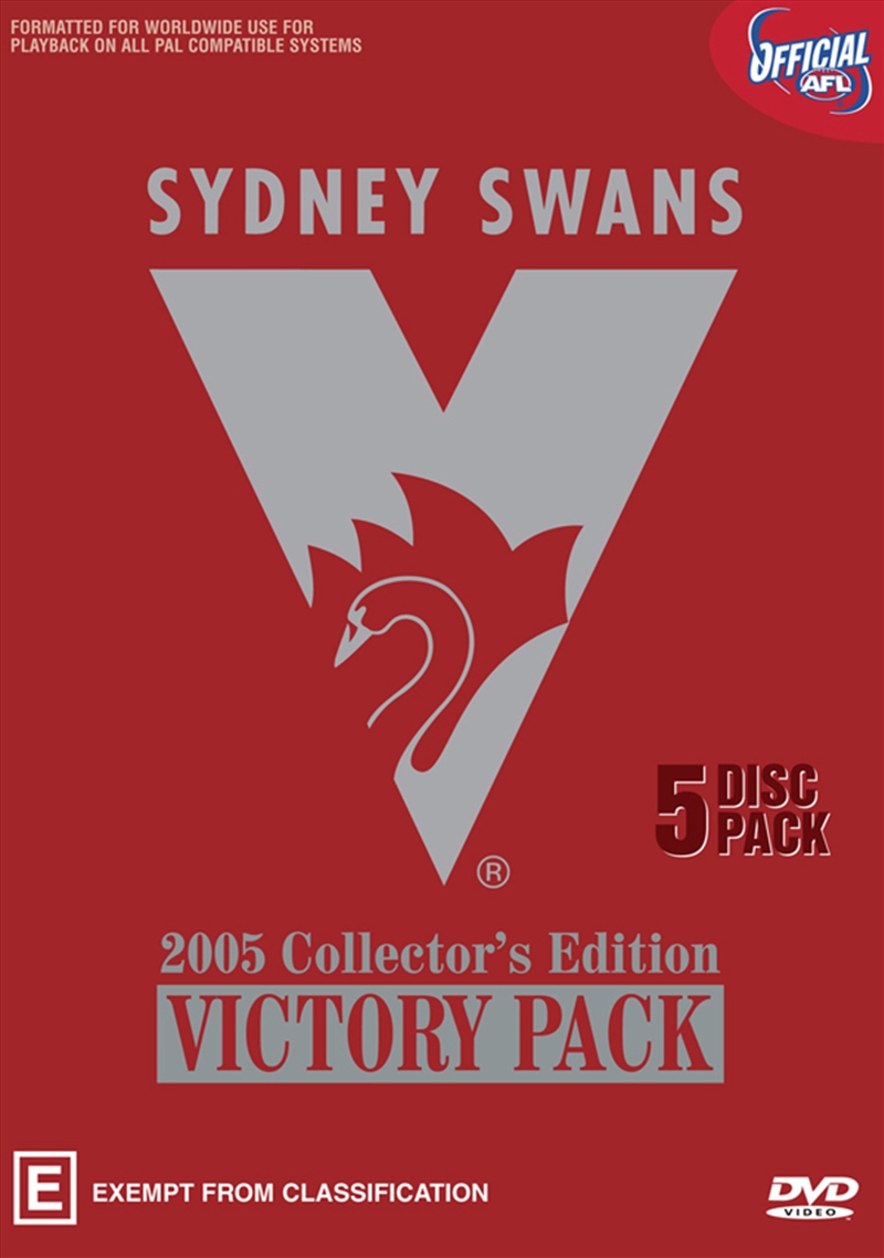 Buy AFL Premiers - 2005 Victory Triple Pack DVD Online | Sanity