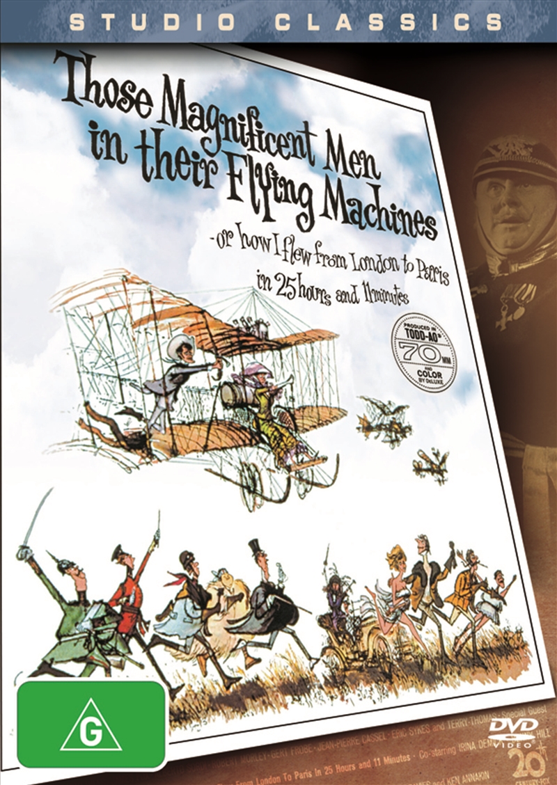 Buy Those Magnificent Men In Their Flying Machines DVD Online | Sanity