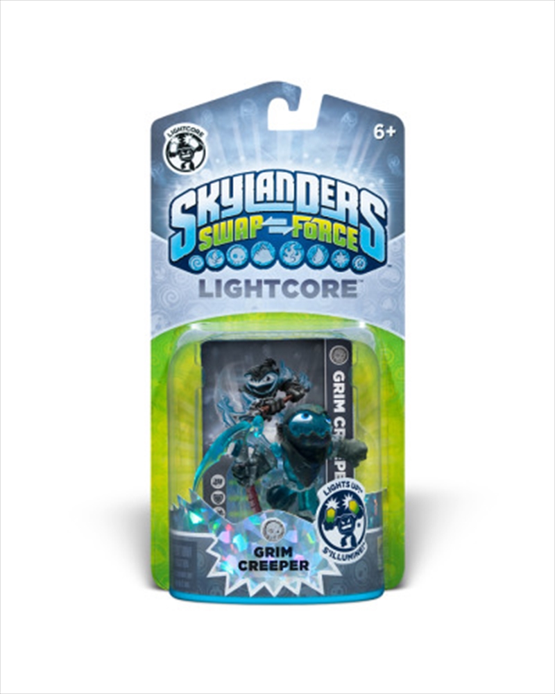 Buy Skylanders Swap Force Lightcore Character Grim Creeper Online | Sanity