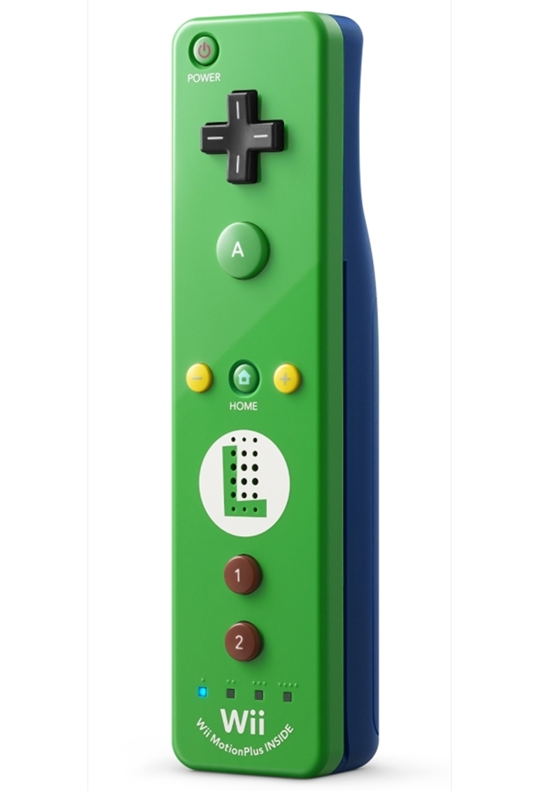 Buy Wii Remote Plus Luigi Edition Online | Sanity